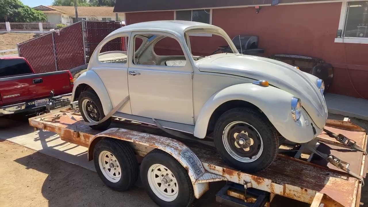 Jon’s -67 VW Bug project. - YouTube