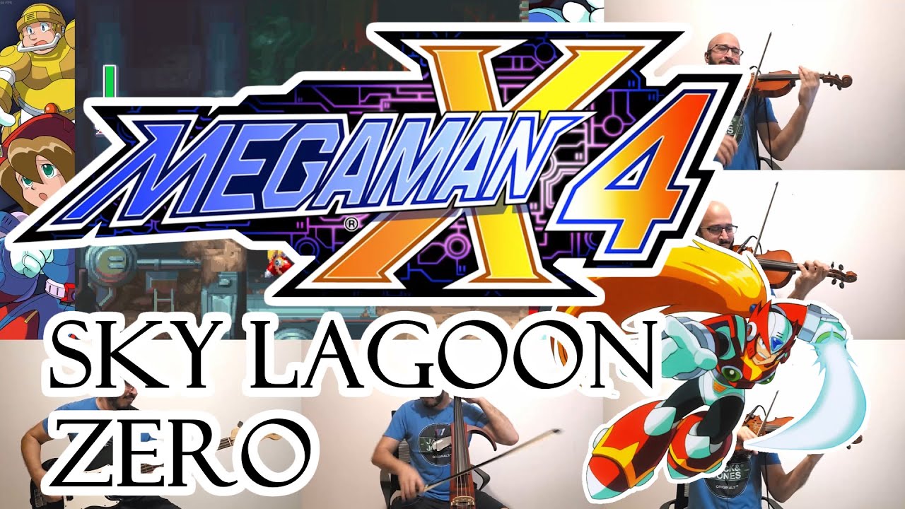Megaman X4 - Sky Lagoon (Zero version) strings cover - YouTube