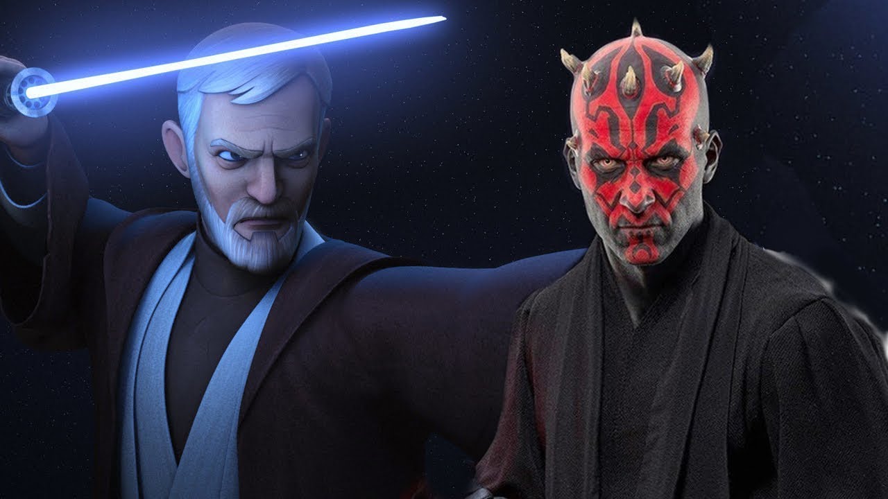 Cyber Maul vs Ben Kenobi on mustafar - Jedi Academy Ai Battle - YouTube