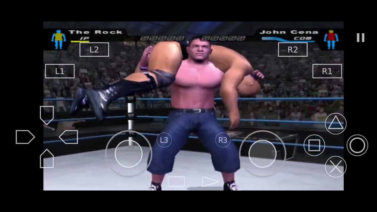 wwe game roke vs John Cena tamil - YouTube