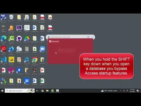 Creating a new Microsoft Access Northwind database - YouTube