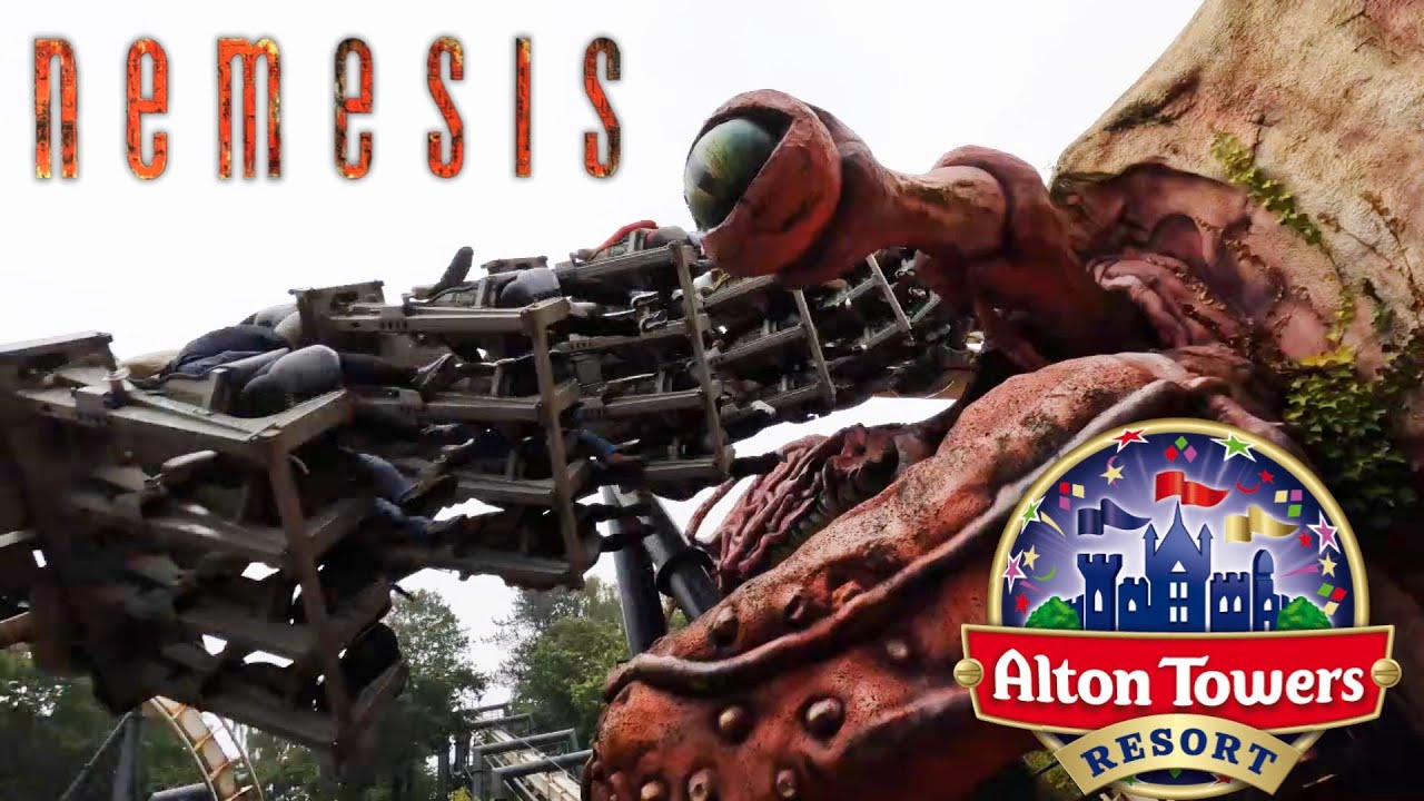 Nemesis - Alton Towers | 4K Off-Ride - YouTube