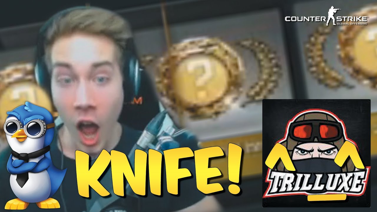 KNIFE UNBOXING with TrilluXe! CS GO Case Opening - YouTube