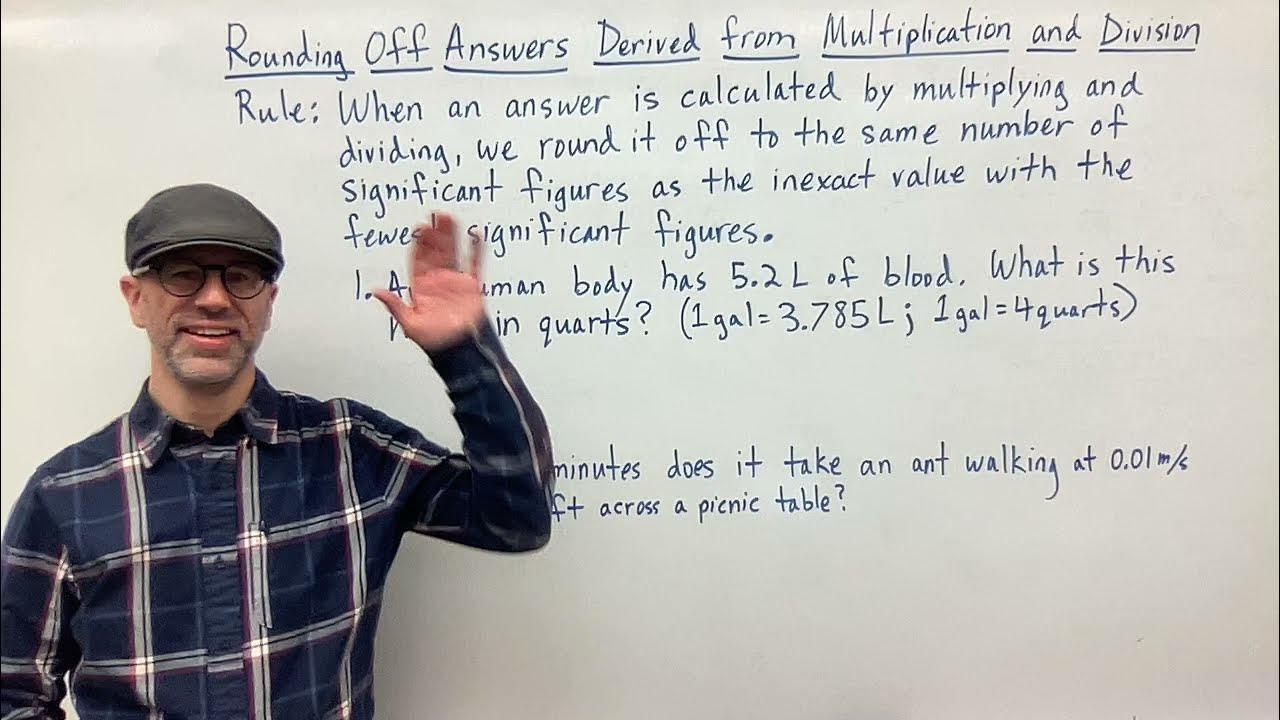 Rounding Off Answers Derived from Multiplication and Division - YouTube