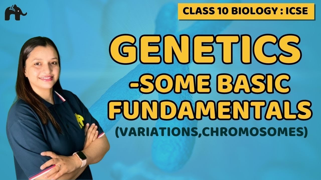 Genetics Some basic Fundamentals | Class 10 ICSE Biology | Selina ...
