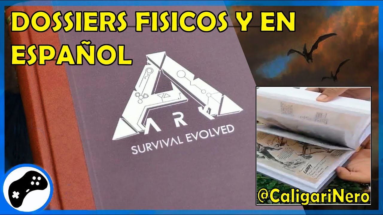 DINO DOSSIER ARK FISICO Y EN ESPAÑOL - YouTube