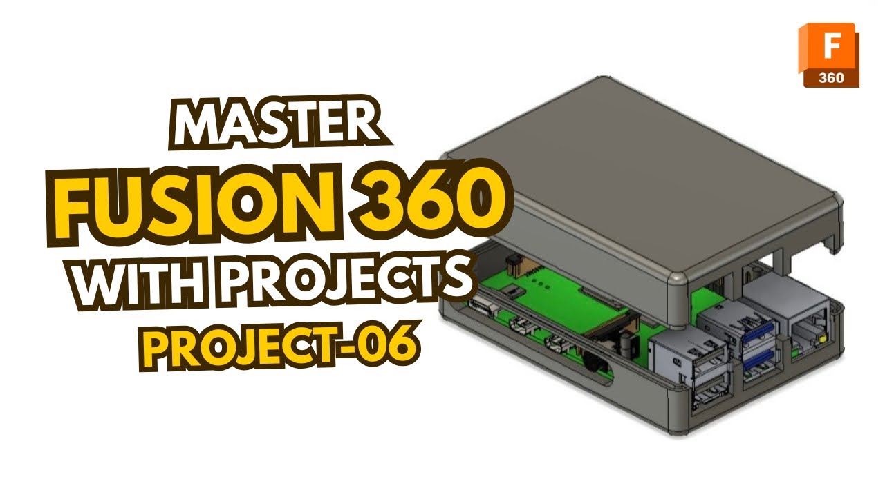 Master Fusion 360 with Projects | Project 06 | How to make Snap Fit ...