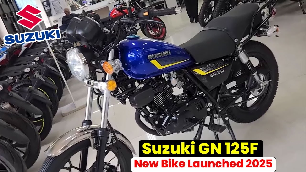 Suzuki GN 125F New Bike Launched 2025 Coming India | Price & Launch ...
