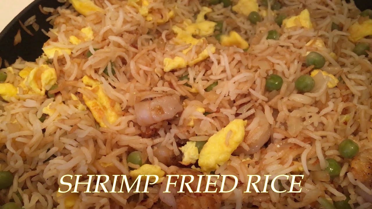 Shrimp Fried Rice| రొయ్యల ఫ్రైడ్ రైస్ | Easy Recipe | Manu's Happy Home ...