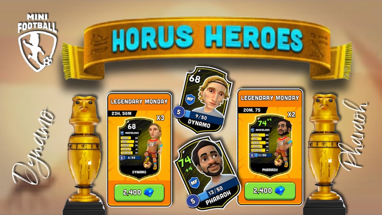 Mini Football - Horus Heroes Cup Tournament! Monday Dynamo x3 and ...