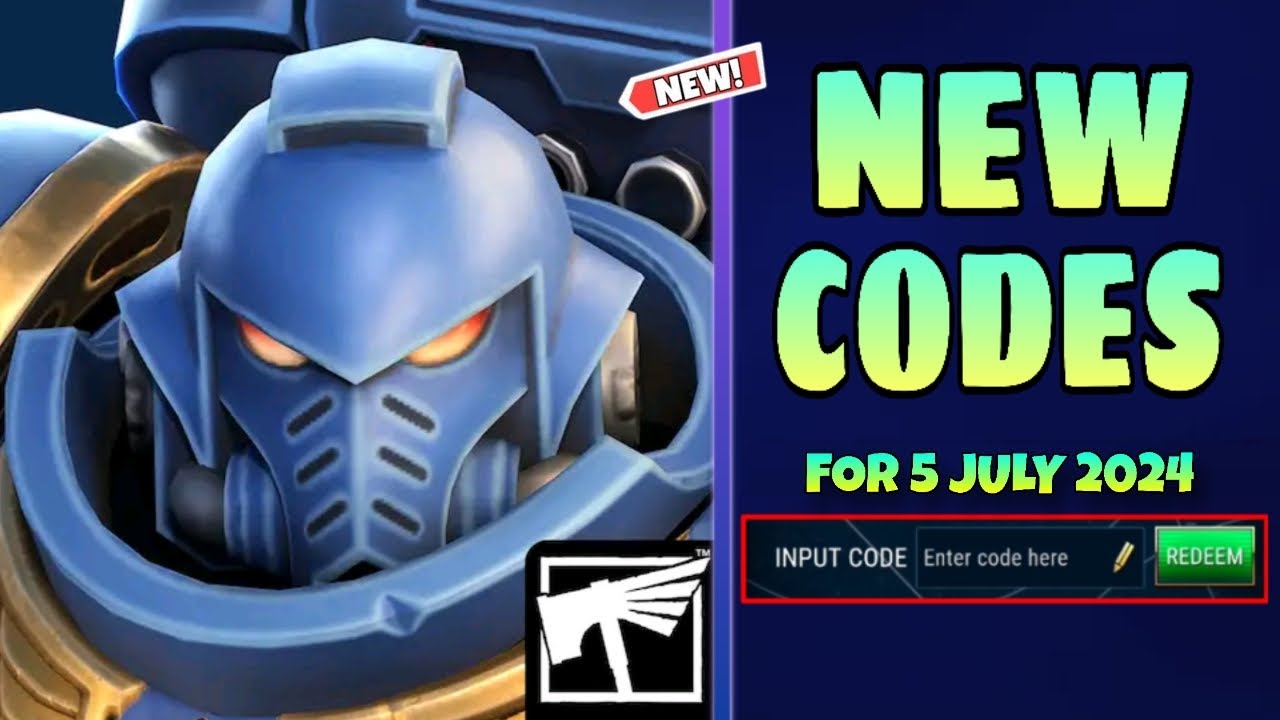 *NEW* WARHAMMER TACTICUS CODES JULY 2024 || WARHAMMER 40000 REDEEM ...