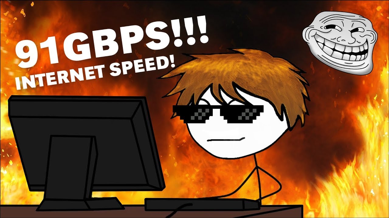 When a gamer gets NASA's Super fast Internet - YouTube