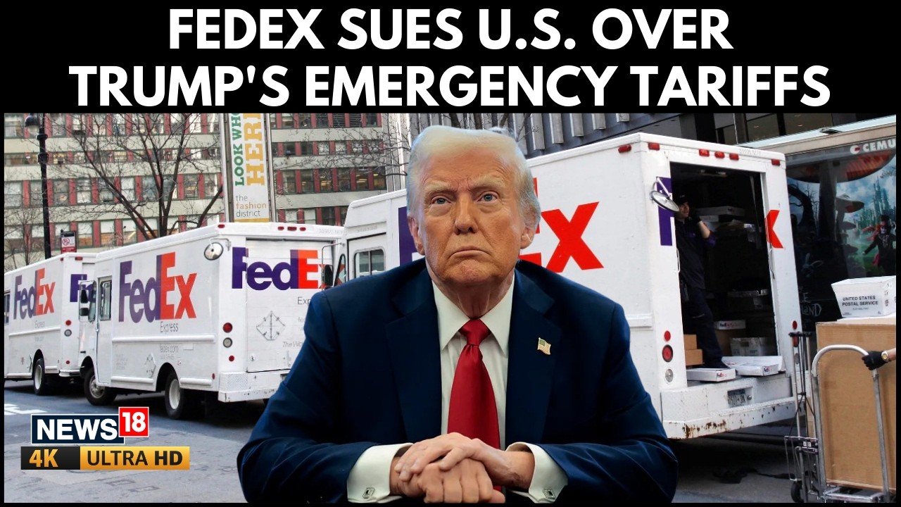 FedEx Sues US Over Trump’s Emergency Tariffs Seeking Massive Refund ...