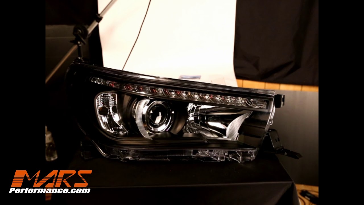 Mars Performance LED Real DRL Projector Head Lights with Sequential ...
