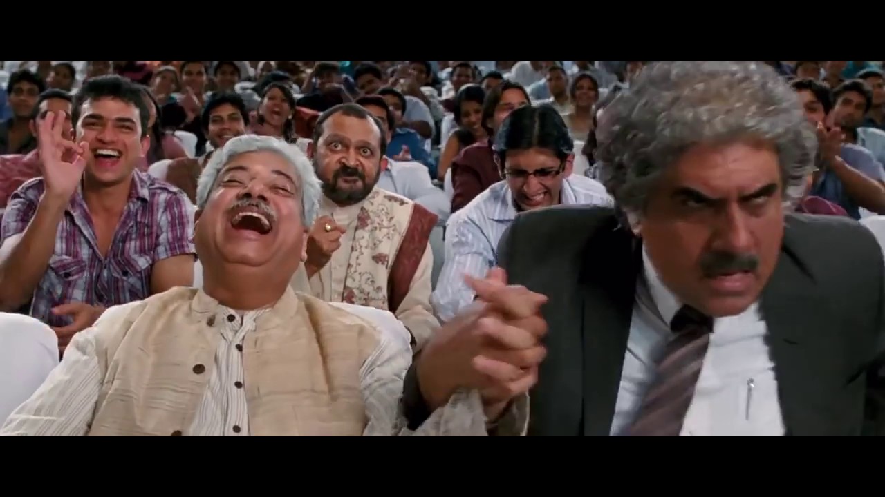 3 Idiots Epic Funny Scene Chatur's Speech - YouTube