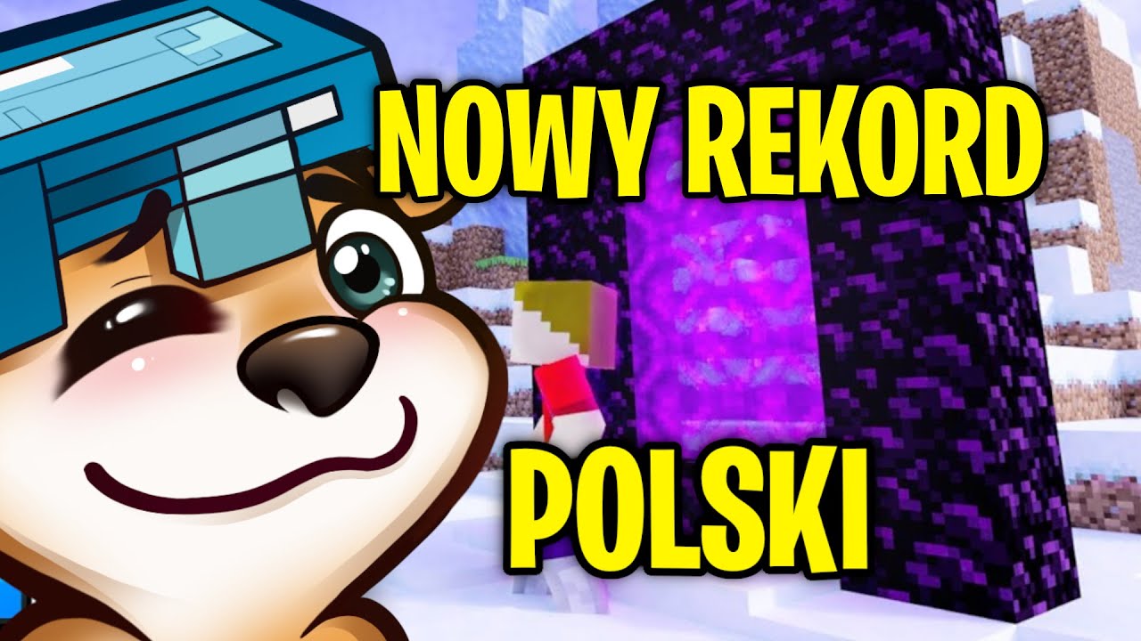 NEXE ogląda NOWY REKORD POLSKI minecraft speedrun (17:33) - YouTube