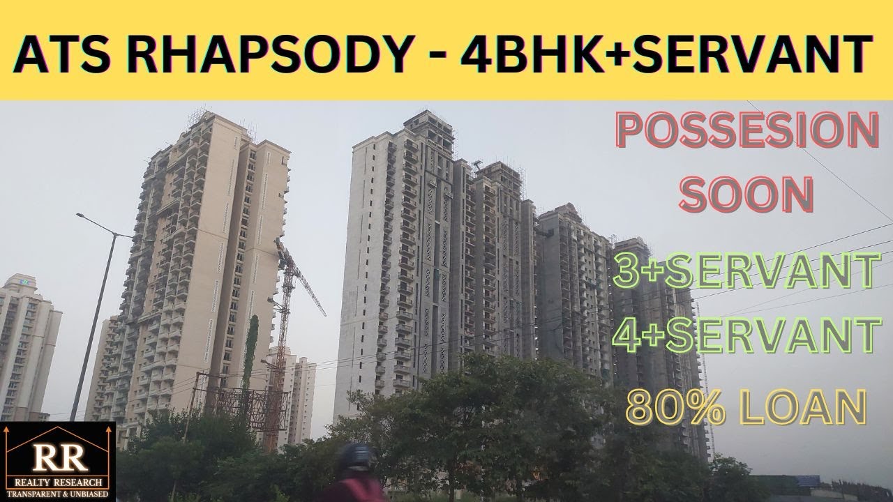 ATS Rhapsody I Noida Extension I 4bhk I Sample Flat I Near To Possesion ...
