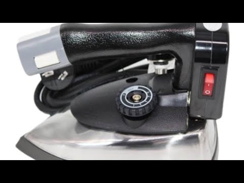 Setup Guide: Silver Star Electric Industrial Steam Iron. || Es 94A || Gravity Steam Pressing Iron 