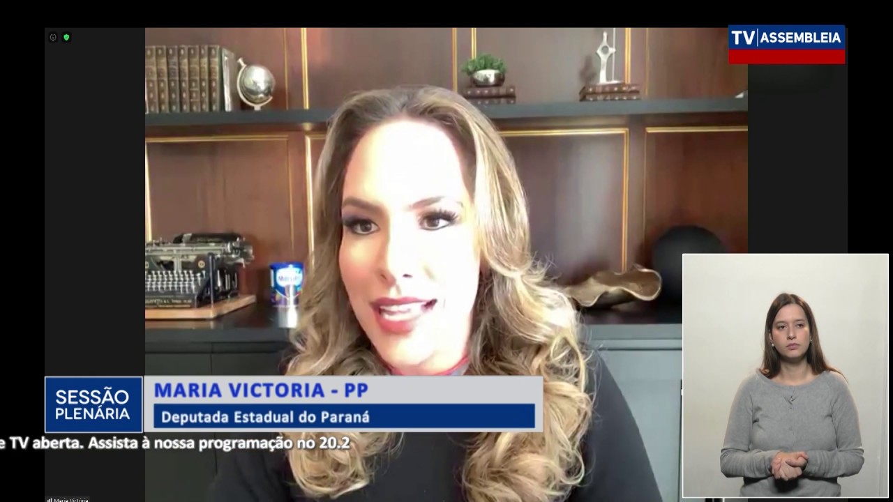 Maria Victória - PP - Sessão Plenária 16/06/2020 - YouTube