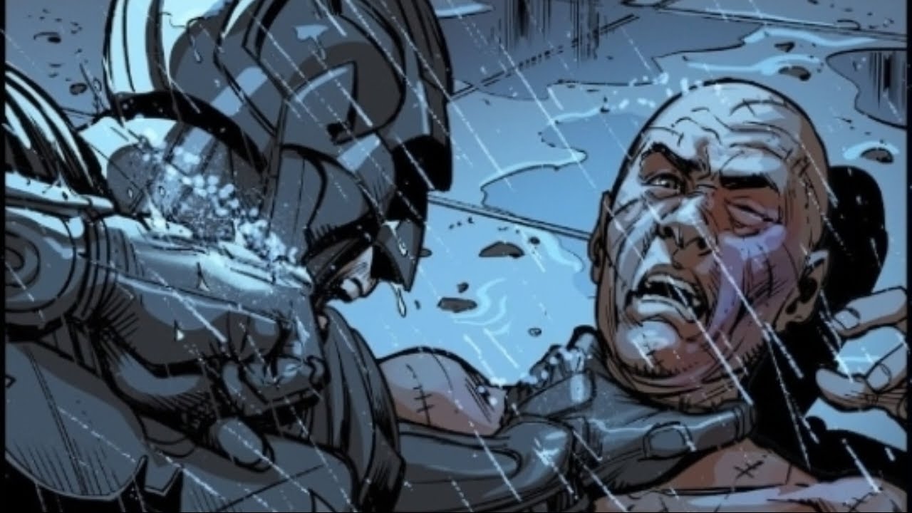 Batman Reacts to Alfred's Death - YouTube