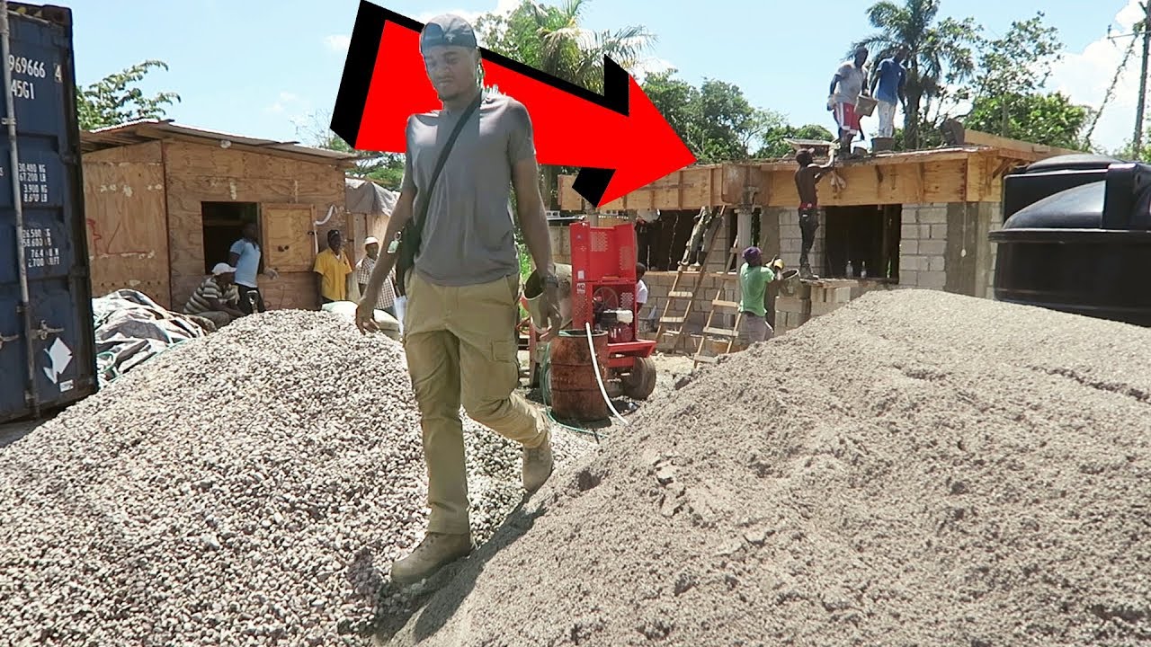 Building Your Own House (Casting Roof Slab) - YouTube