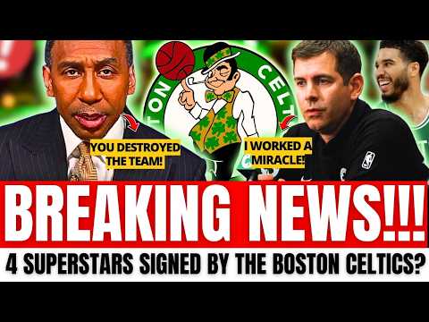 4 NBA STARS IN MASSIVE CELTICS BLOCKBUSTER TRADE?! | DERRICK WHITE FIRED? | NBA