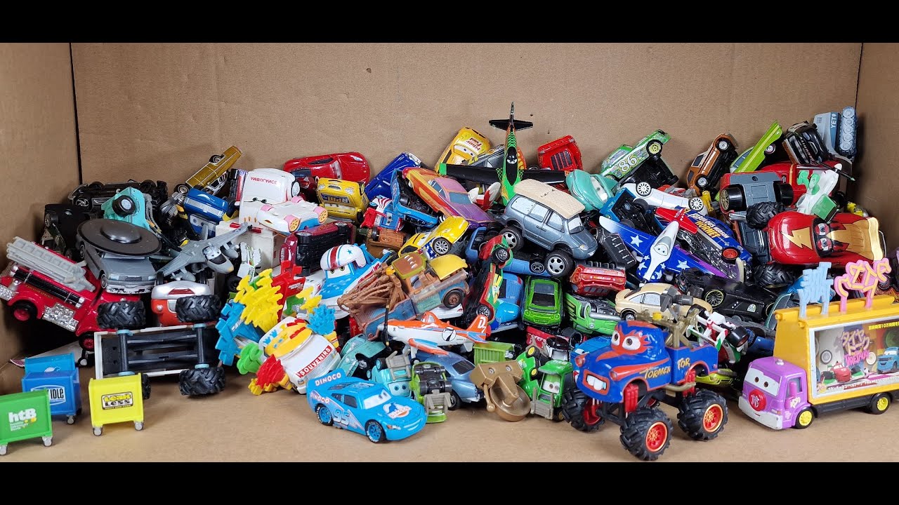 Collection of Used Disney Pixar Cars | Lightning McQueen & Friends.Rare ...