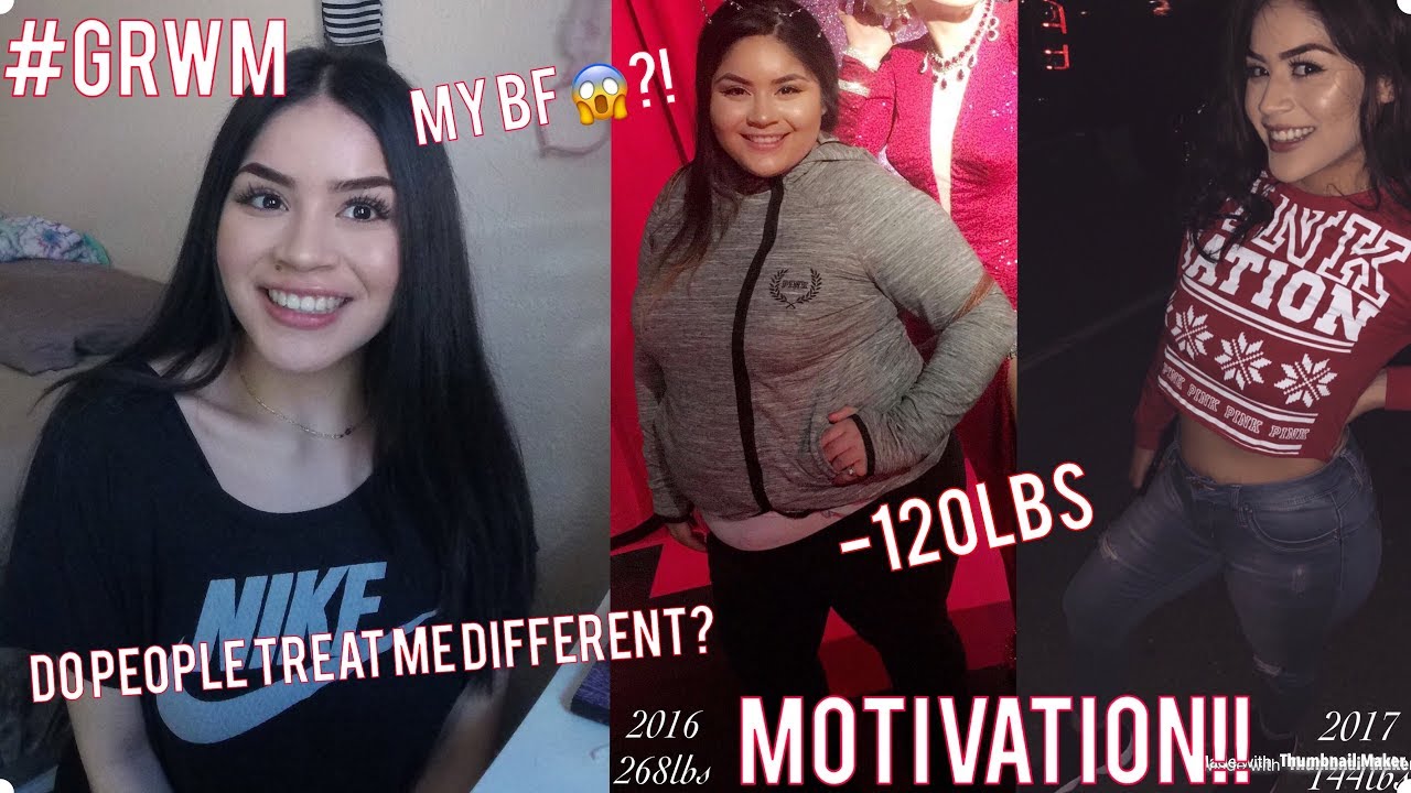 GRWM | How people treated me after 120lbs WEIGHT LOSS - YouTube