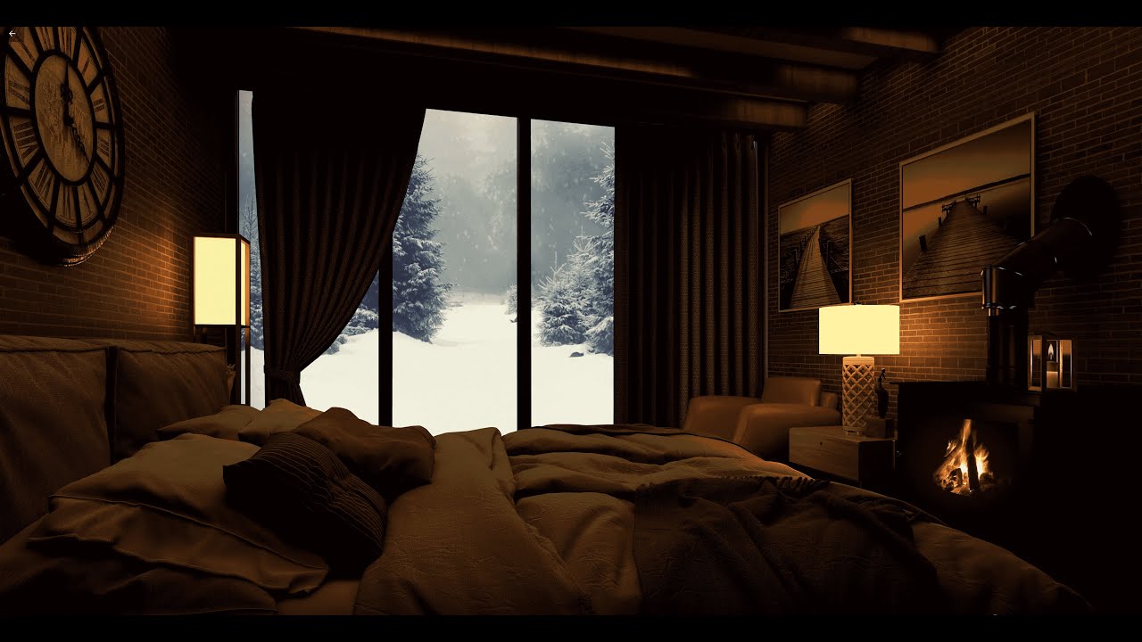 COZY BEDROOM - calm mood CHILL/RELAX/SLEEP - YouTube