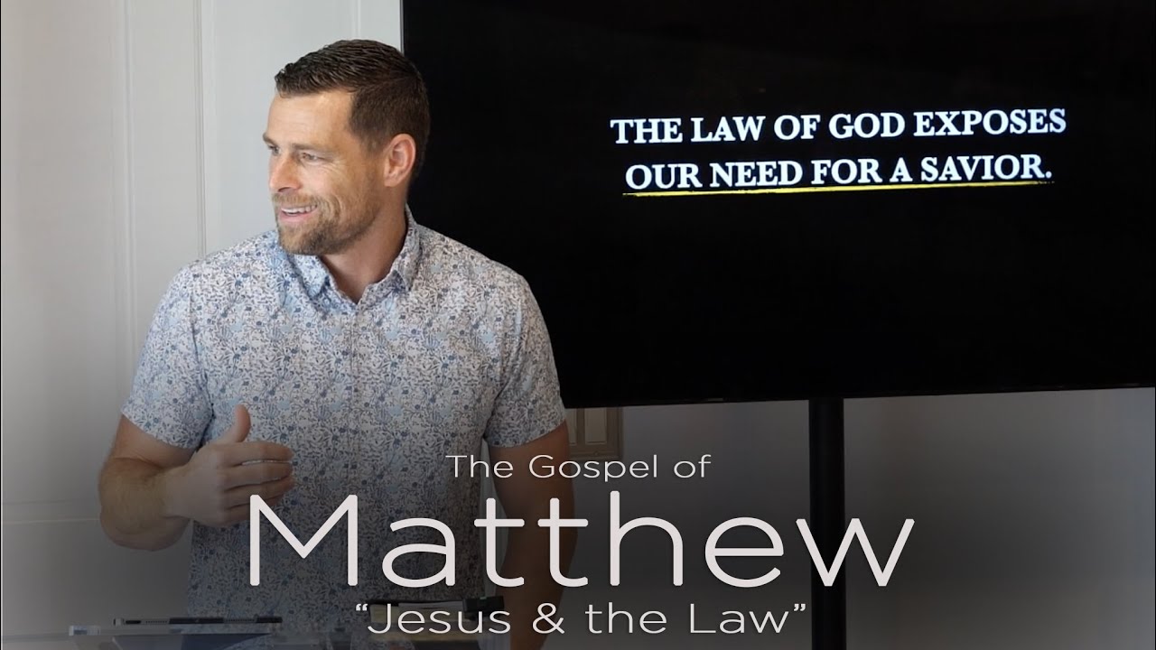 Jesus & the Law | Matthew 5:17-20 | Pastor Dave Smith - YouTube