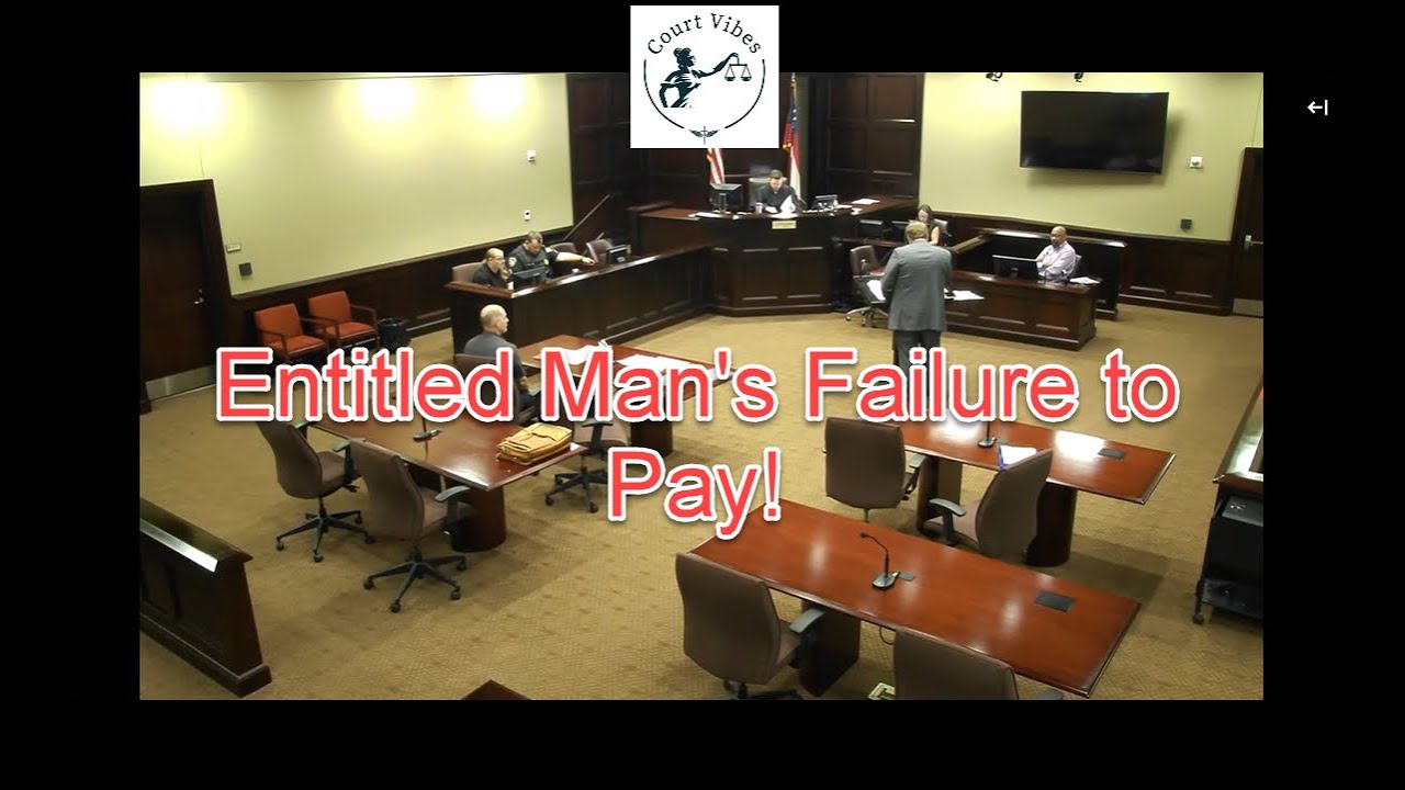 Entitled Man's Failure to Pay!! - YouTube