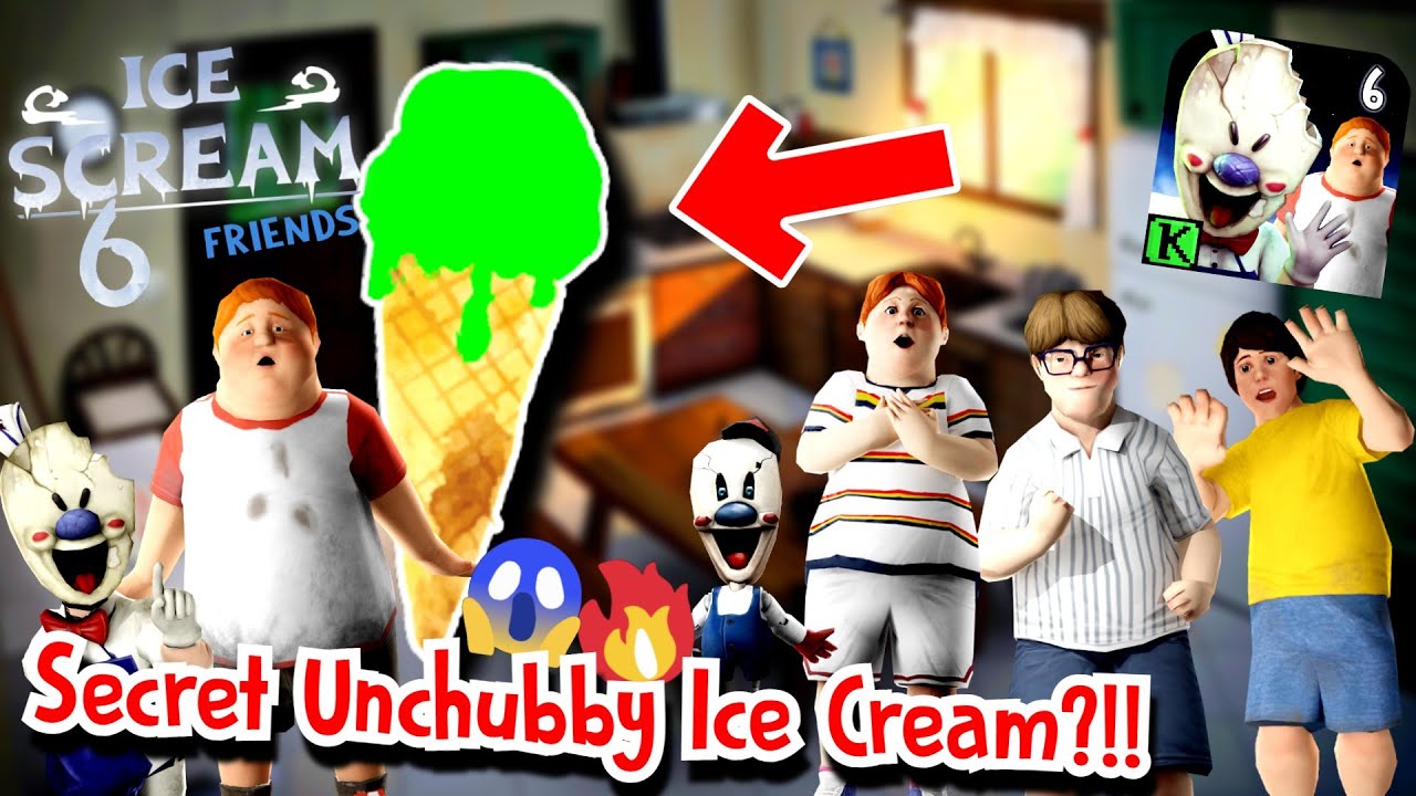 Ice Scream 6 - Jay Will Make SPECIAL UNCHUBBY ICE CREAM In New GIGANT ...