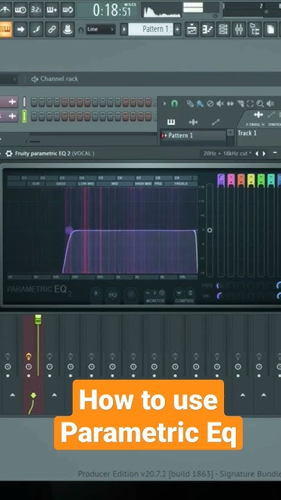 How to use parametric EQ equalizer #flstudio #flstudiotutorial #vocalmixing #vocalrecording #flp ...