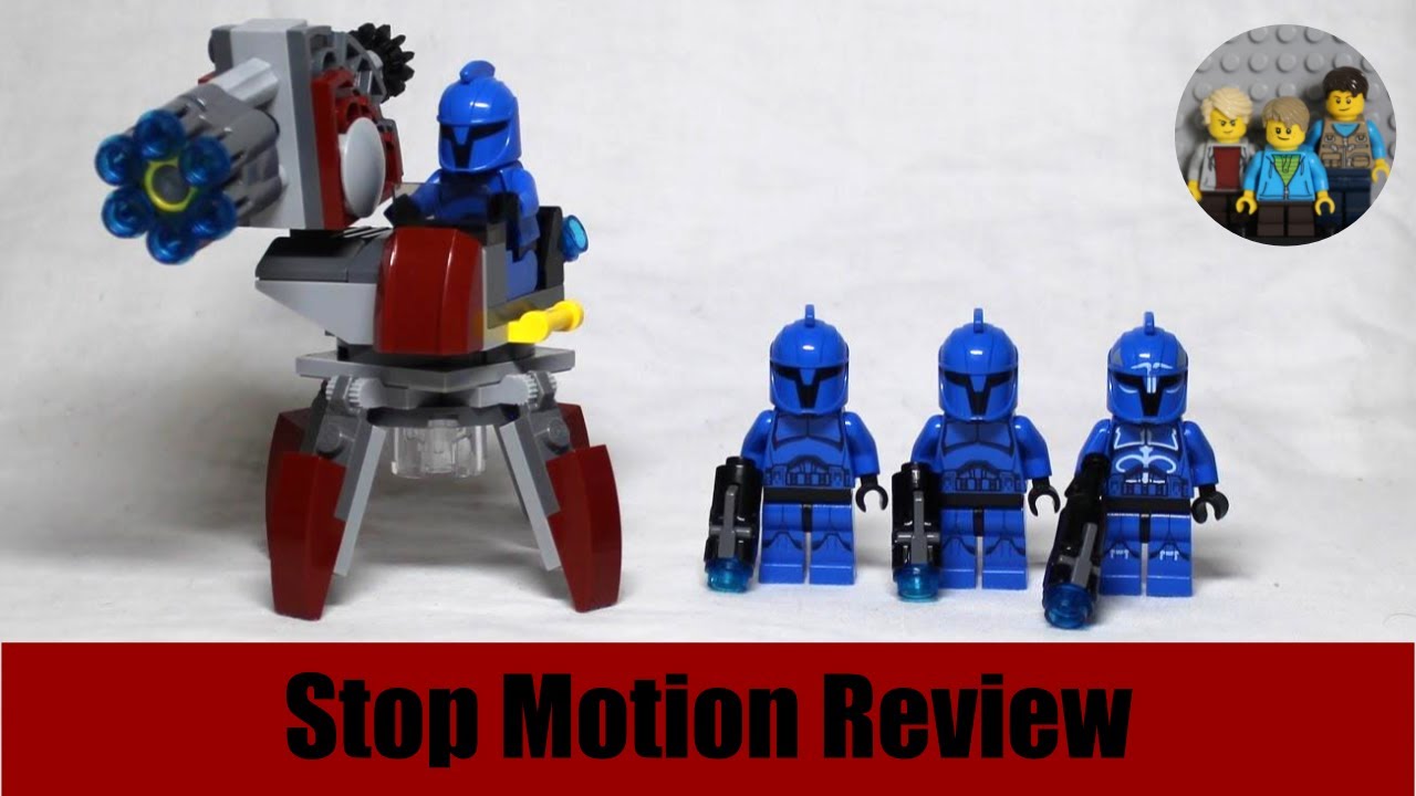 Lego Star Wars Senate Commando Troopers 75088 Stop Motion Review (2015 ...