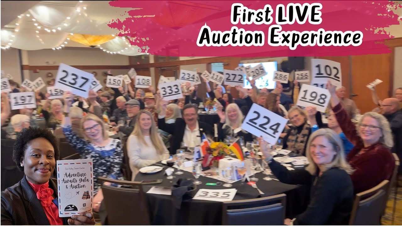 My First LIVE Auction Experience! - YouTube