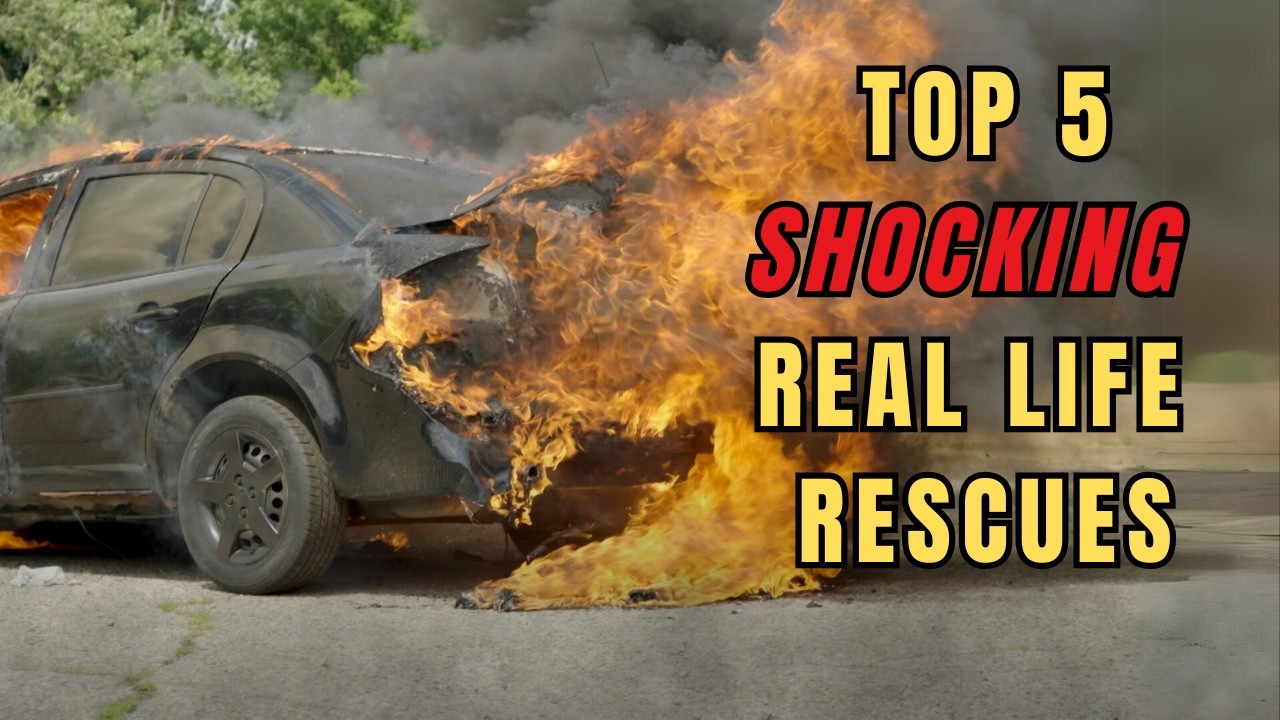 Most Shocking Real Life Rescues Caught On Camera - YouTube