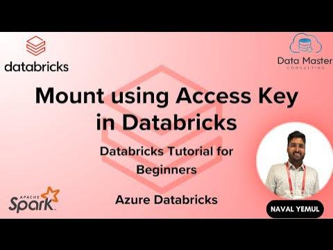 Mount using Access Key in Databricks | Azure Databricks | AWS - YouTube