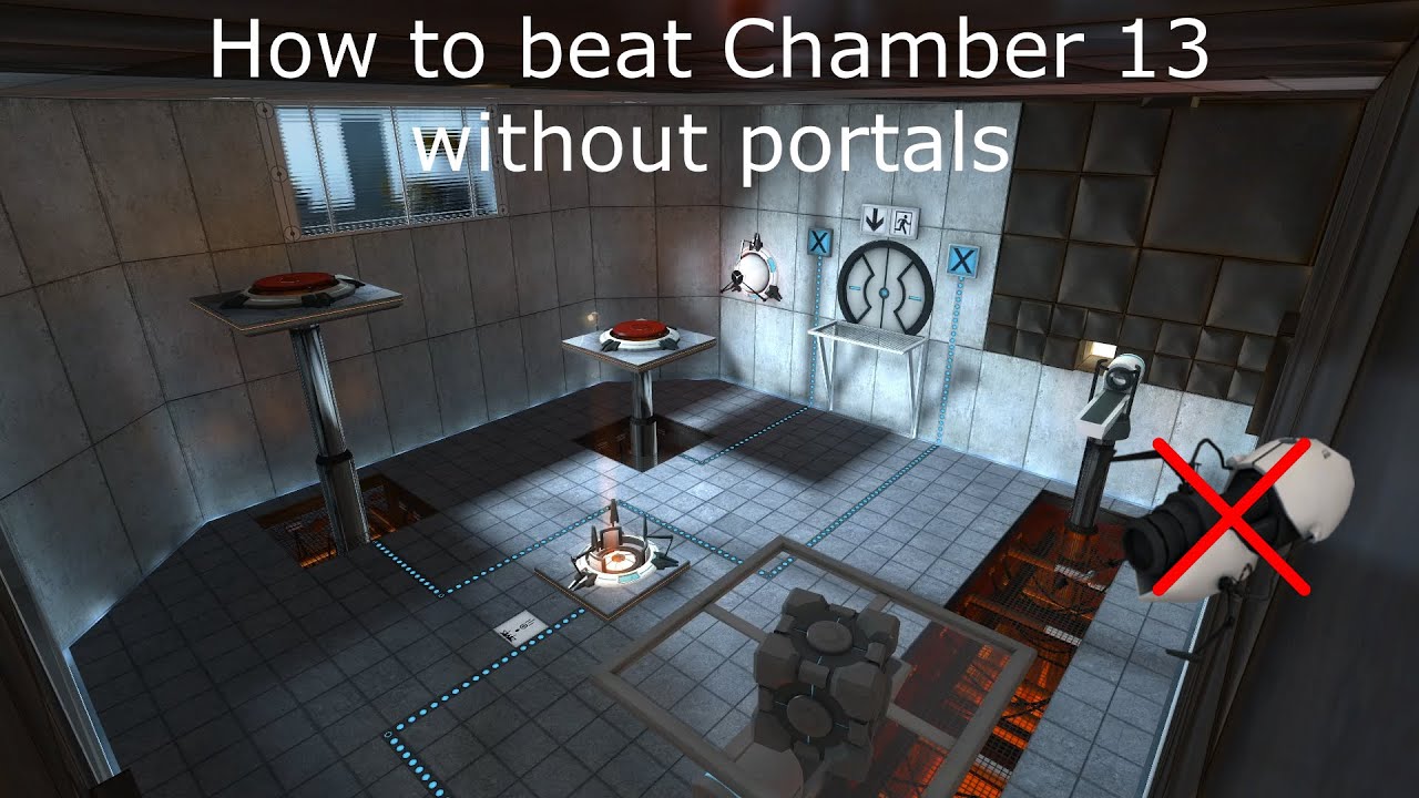 How to beat Chamber 13 without portals - YouTube