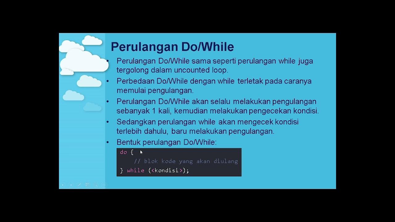 Perulangan/ Looping pada PHP - YouTube