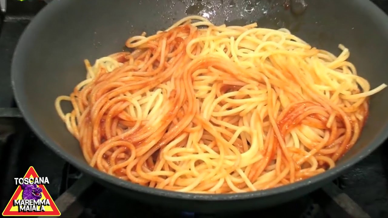 SPAGHETTINO AL POMODORO - YouTube