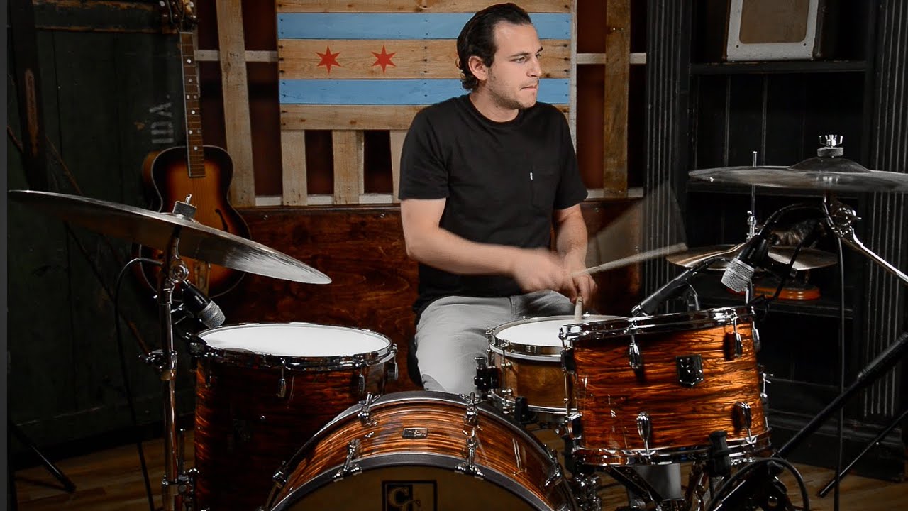 Chicago Custom Percussion Copper Strata 4pc Drum Kit | Chicago Drum ...