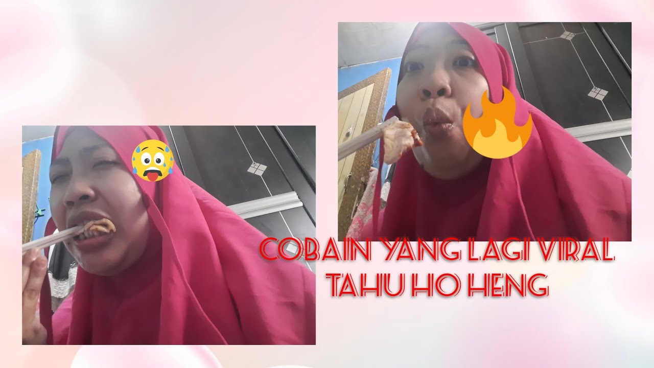 Mencoba Makanan Yang Lagi Viral Tahu HO HENG - YouTube