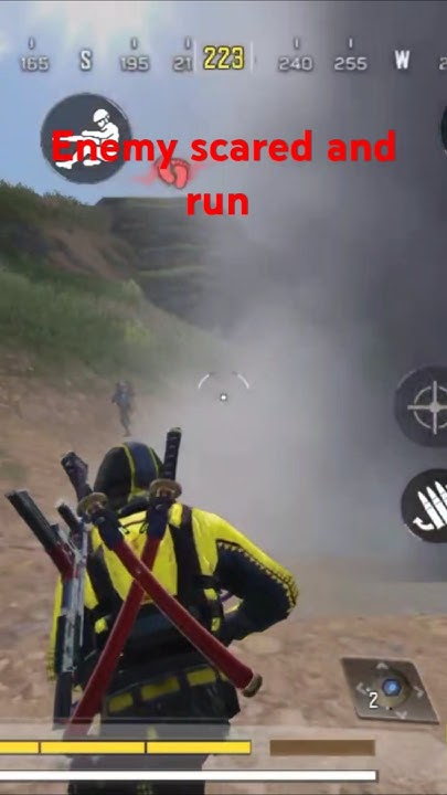 Enemy scared and run very fast #codmshots #codm #gamer #codmobile #Codmshots#Shotscodm - YouTube