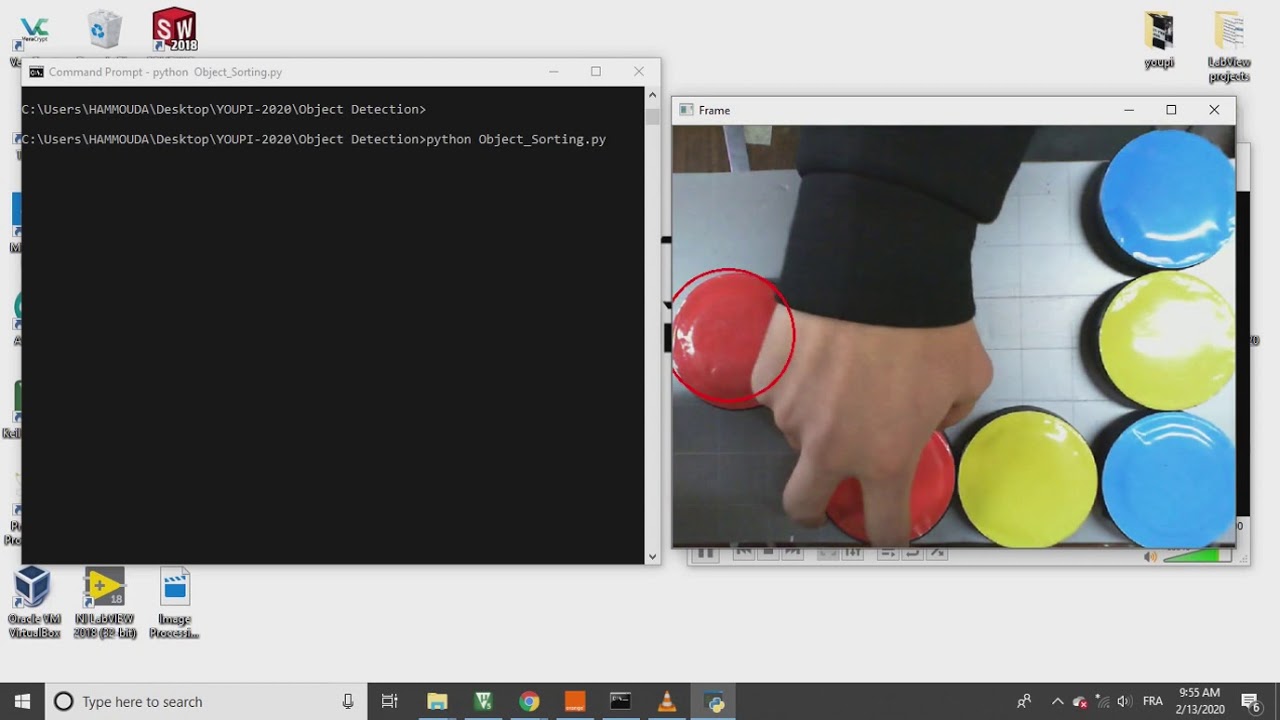Detecting Colored Objects Using Opencv Youtube