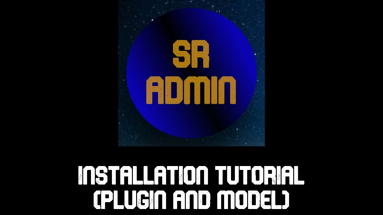 SR ADMIN Installation Tutorial - YouTube