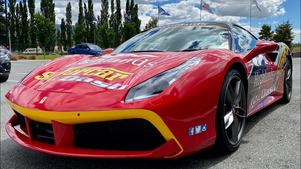 Ferrari 488 GTB Fast Dash Hot Lap @ Highlands Motorsport Park Cromwell ...