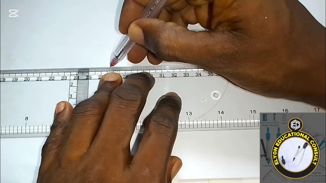 POLYGON: How to construct hexagon using compass. - YouTube