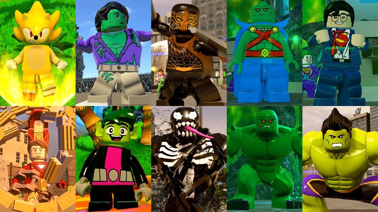 Awesome Character Transformations & Suit-Ups in LEGO Videogames (2018 ...