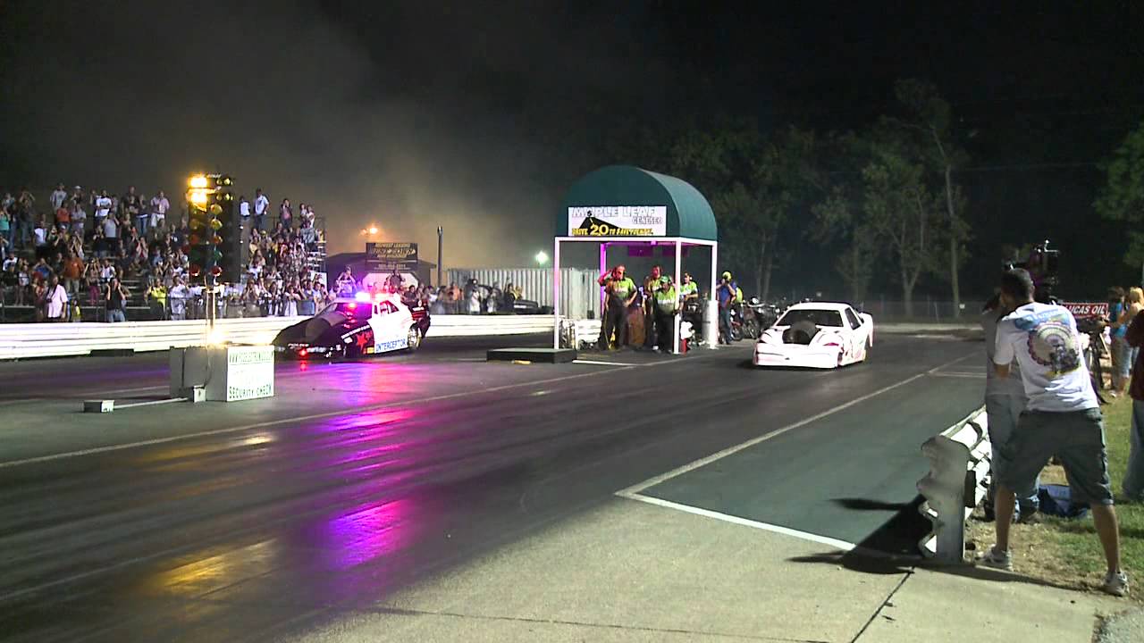 Police Interceptor Jet Funny Car @ Cordova Dragway - YouTube