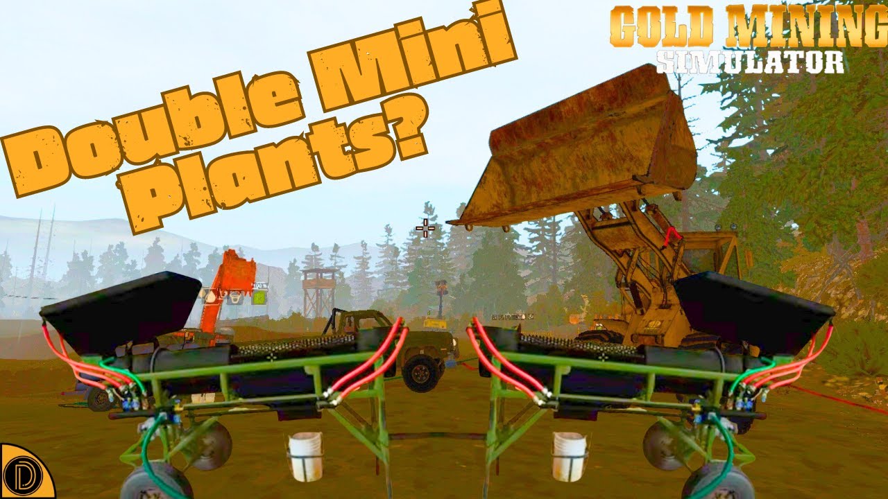 DOUBLE MINI PLANTS? - Gold Mining Simulator (GOLD RUSH: THE GAME) - YouTube